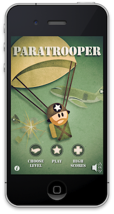 Paratrooper : Kaboom Apps